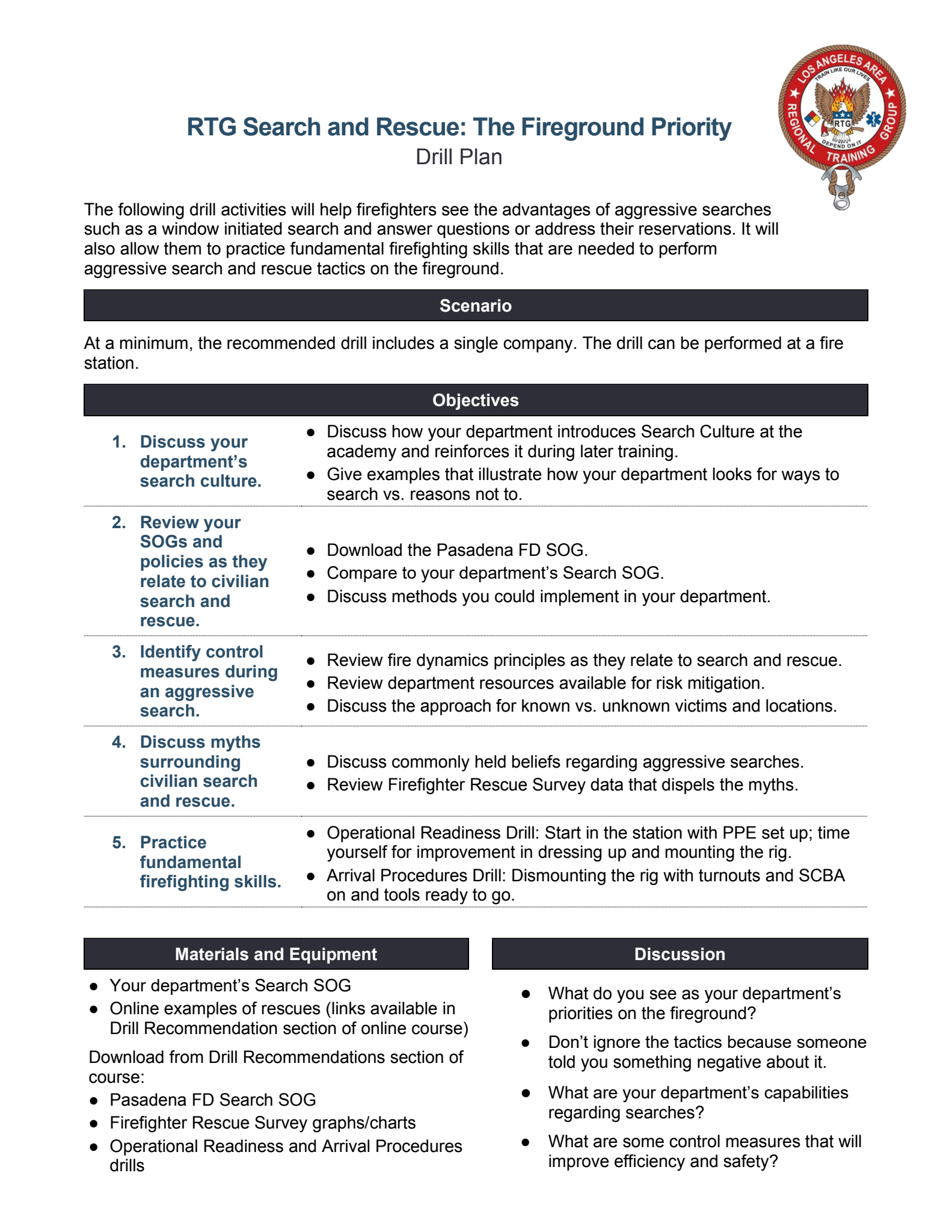 The Fireground Priority - APS Design
